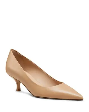 Stuart Weitzman Weitz Leather Pumps For Women