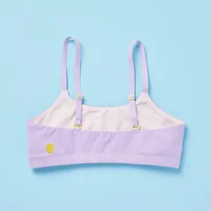 YELLOWBERRY Pipit Pima Cotton Bra - Lavender