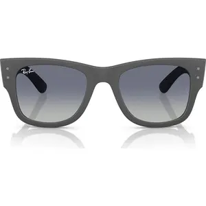 Ray-ban Mega Wayfarer Liteforce Sunglasses - Blue Grey
