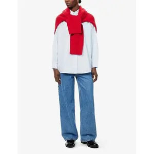 SKALL STUDIO Willow Wide-leg Mid-rise Denim Jeans
