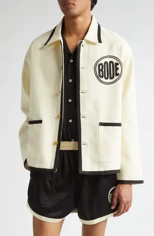 Bode Logo Jackets For Men