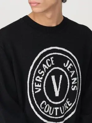 Versace Embroidered Logo Sweater