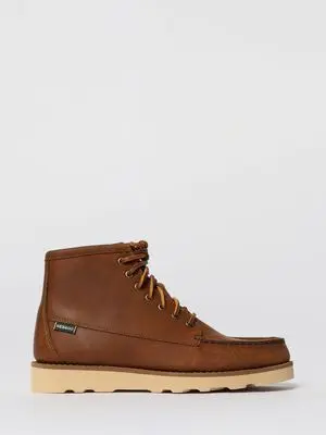SEBAGO Leather Lace-up Boots - Camel