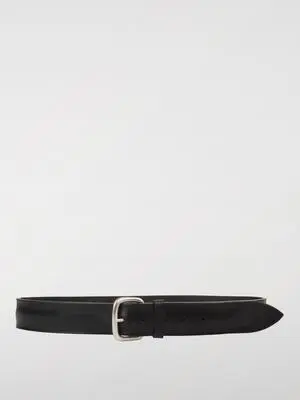 ORTIGNI Orciani Leather Belt Black
