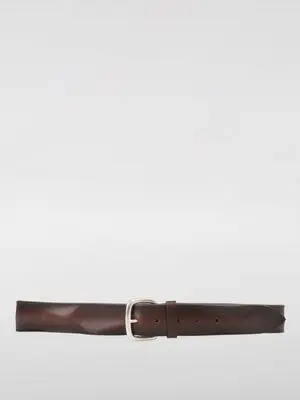 ORTIGNI Leather Belt - Brown