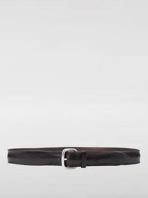 ORTIGNI Leather Belt - Dark