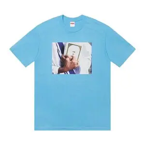 Supreme Bible Tee 'light Slate - Blue