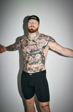 SAXX Multi-sport Mesh Performance Long Boxer Briefs - Black