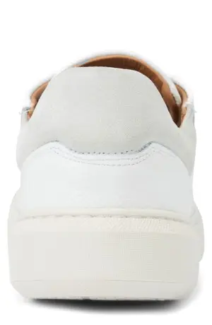 Bruno Magli Salvatore Sneaker - White Tumbled