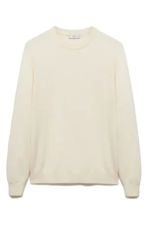 Mango Crewneck Knit Sweater