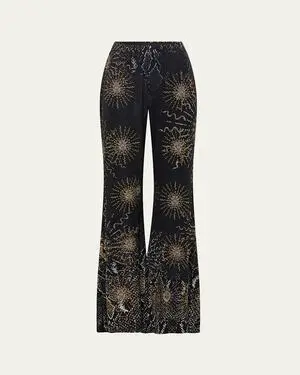 Camilla Flare Jersey Pants