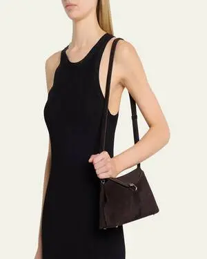 TOTEME T-lock Clutch Bag - Espresso