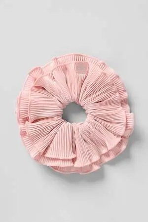 Alo Yoga Micro Plisse Oversize Scrunchie - Pink Quartz