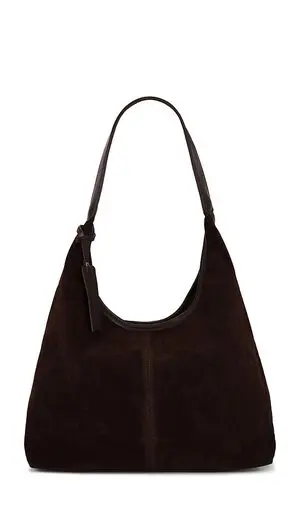8 Other Reasons Slouch Suede Bag - Chocolate