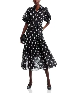 Gracia Polka Dot Dress