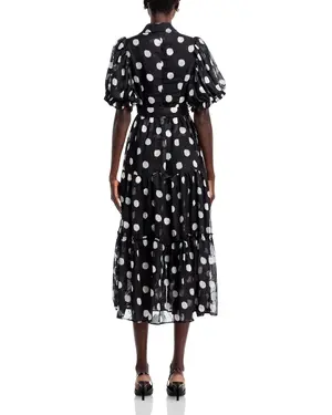 Gracia Polka Dot Dress