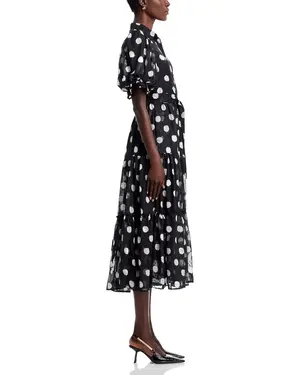 Gracia Polka Dot Dress