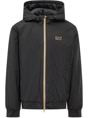Emporio Armani Logo-print Zip-up Jacket