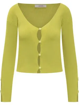 JUCCA Fine-ribbed Cardigan