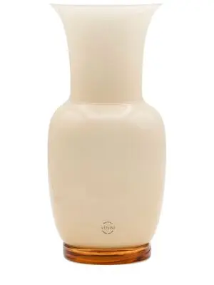 VENINI Opalino Vase - Neutrals