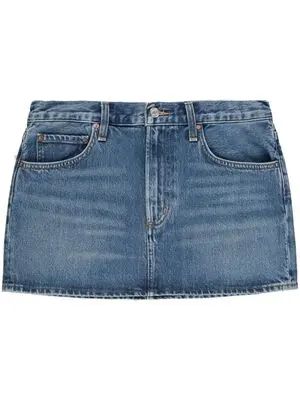 AGOLDE Alek Mini Denim Skirt