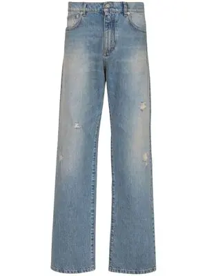 Balmain Loose-fit Jeans - Blue