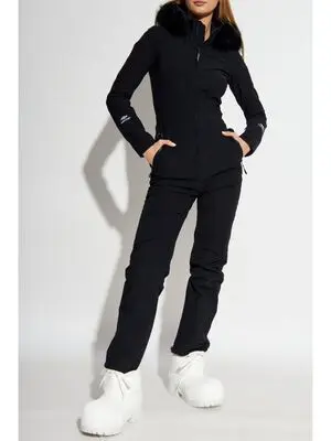 Balenciaga Faux-fur Trim Ski Jumpsuit