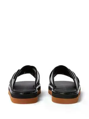 Stella McCartney Patent-finish Slides