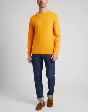 DANIELE FIESOLI Sweater Size Organic Cotton, Polyamide - Orange