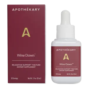 APOTHEKARY Wine Down Relaxation Support Tincture - One-color