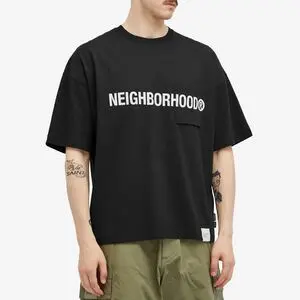 Neighborhood Sheltech Pocket T-Shirt - Black | Editorialist