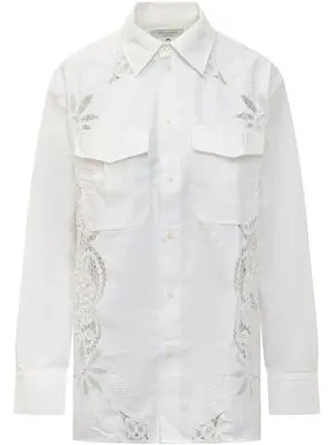MARINE SERRE Chest-pocket Shirt