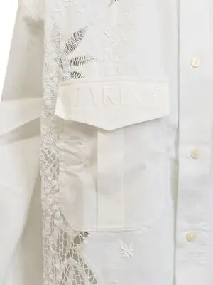 MARINE SERRE Chest-pocket Shirt