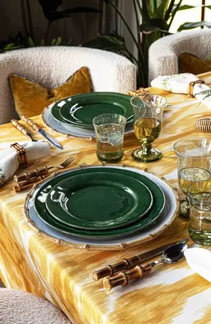 JULISKA Puro Dinner Plate - Basil