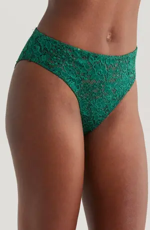KILO BRAVA High Leg Lace Briefs