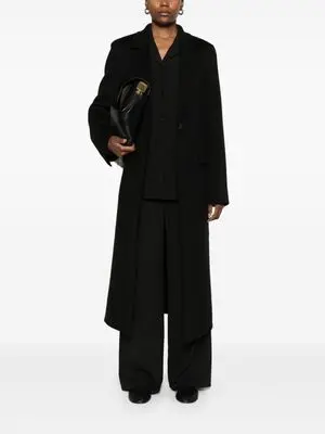 TOTEME Wool Coat - Black