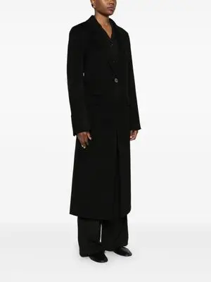 TOTEME Wool Coat - Black