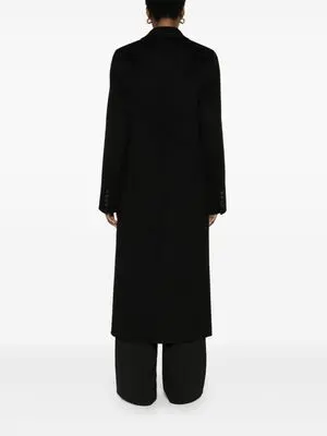 TOTEME Wool Coat - Black