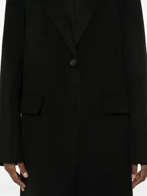 TOTEME Wool Coat - Black