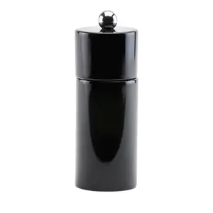 ADDISON ROSS Mini Column Lacquered Salt Or Pepper Mill Grinder Black