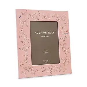 ADDISON ROSS Chinoiserie Blossom Photo Frame, 5 X 7 - Pink