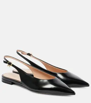 Gianvito Rossi Criss-cross Flats For Women