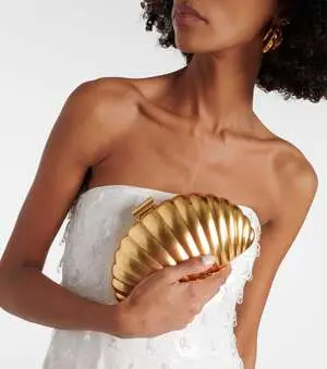 Simkhai Monet Shell Clutch