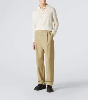 Bottega Veneta Cashmere Polo Sweater