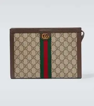 Gucci Gg Canvas Toiletry Pouch - Beige