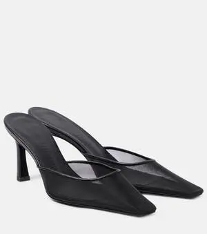 Attico Juno 75 Mesh Mules