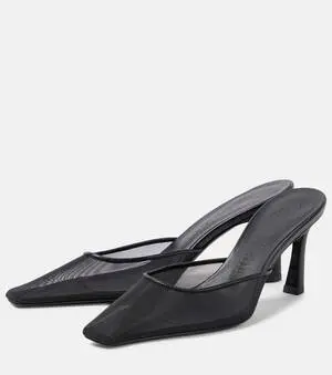 Attico Juno 75 Mesh Mules