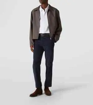 Gabriela Hearst Cotton Corduroy Straight Trousers