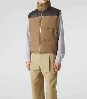 Bottega Veneta Cotton Poplin Down Vest