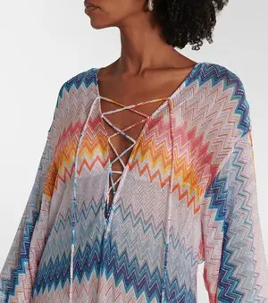 Missoni Ombré Knitted Beach Cover-up